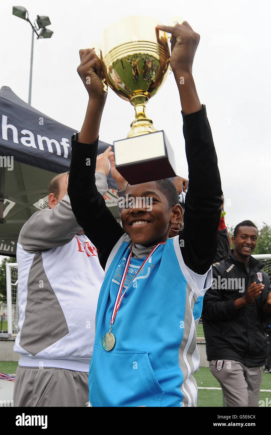Soccer - Lambeth World Cup - Final - Motspur Park Stock Photo - Alamy
