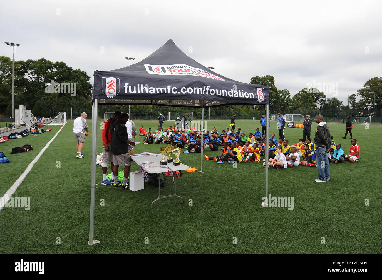 Soccer - Lambeth World Cup - Final - Motspur Park. General view of the ...