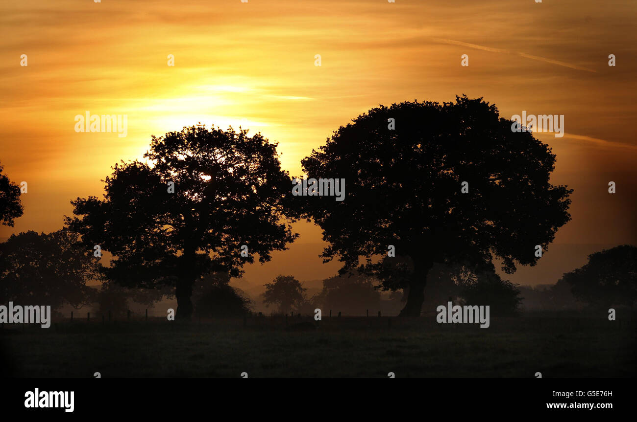 Summer Weather Sept 6th Stock Photo - Alamy