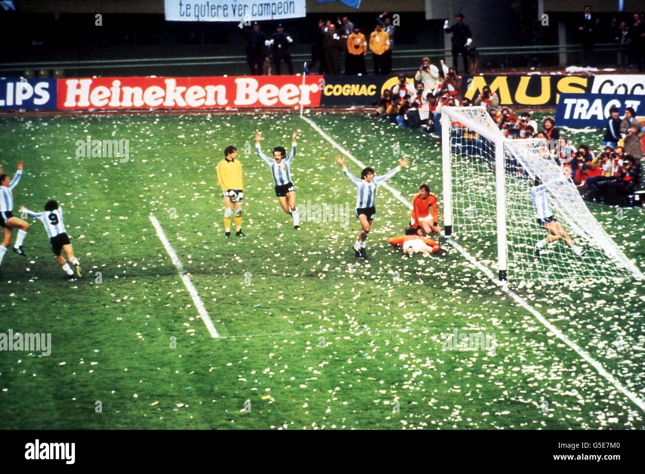 Soccer - World Cup Argentina 78 - Final - Argentina v Holland - Estadio ...