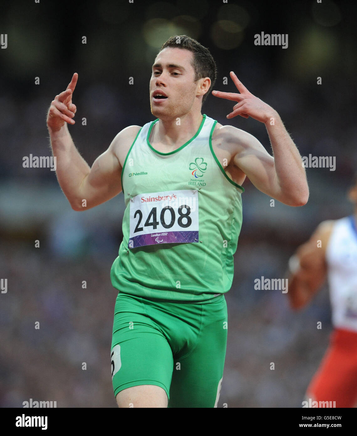 London Paralympic Games - Day 9. Ireland's Jason Smyth celebrates ...