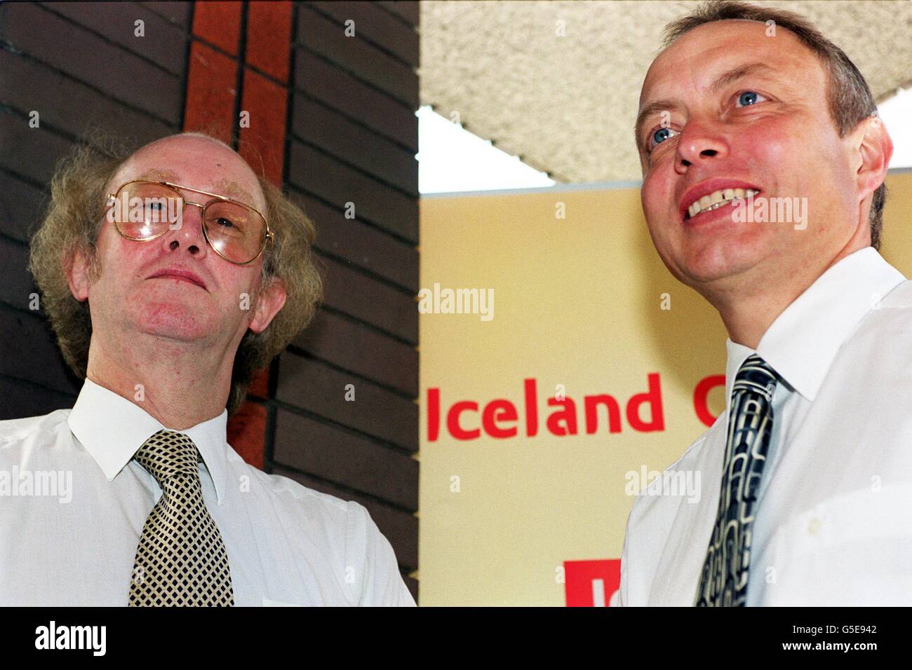 London Iceland CEO Bill Grimsey Stock Photo - Alamy