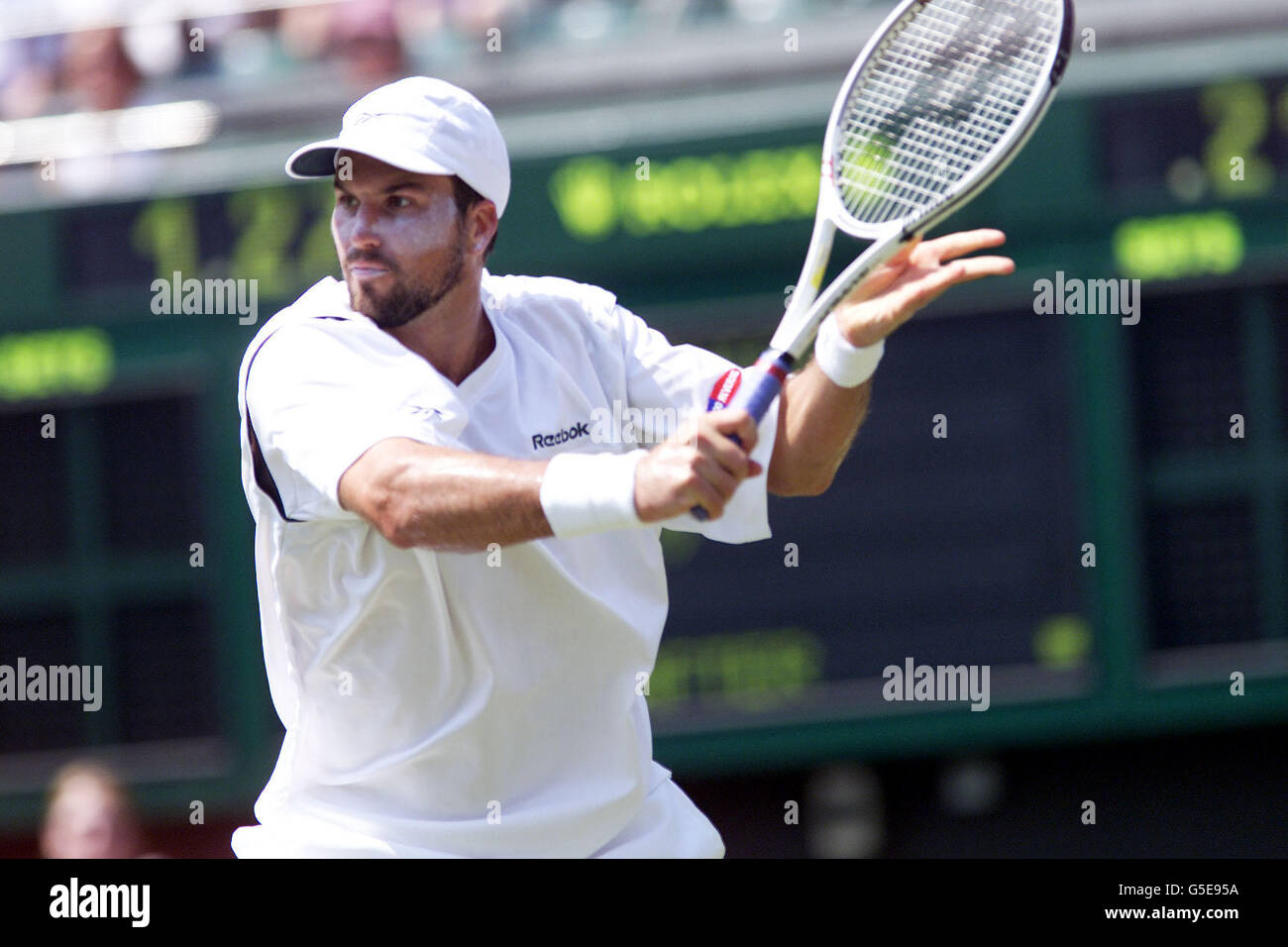 Pat Rafter Wimbledon Stock Photo - Alamy