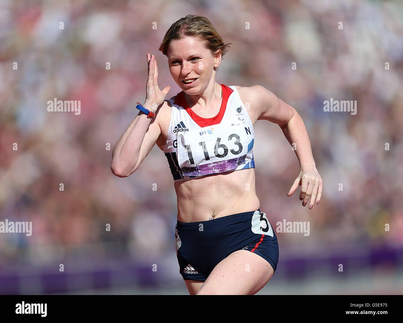 Great Britain's Hazel Robson in action in Round 1 Heat 1 of the Women's ...