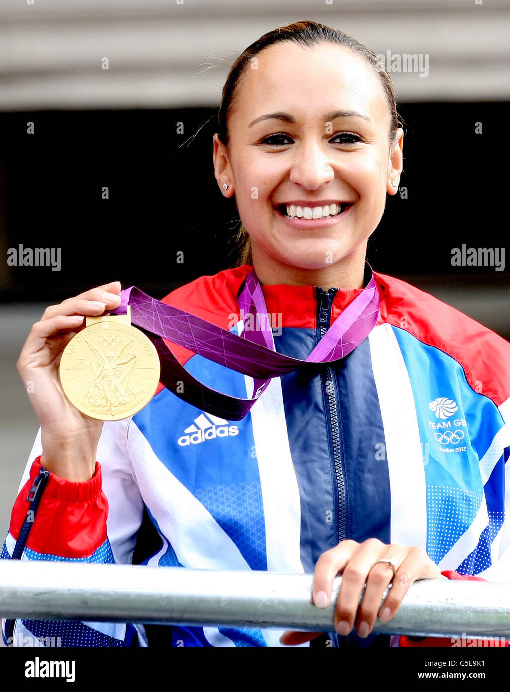 London Olympic Games - Athletes Victory Parade Stock Photo - Alamy