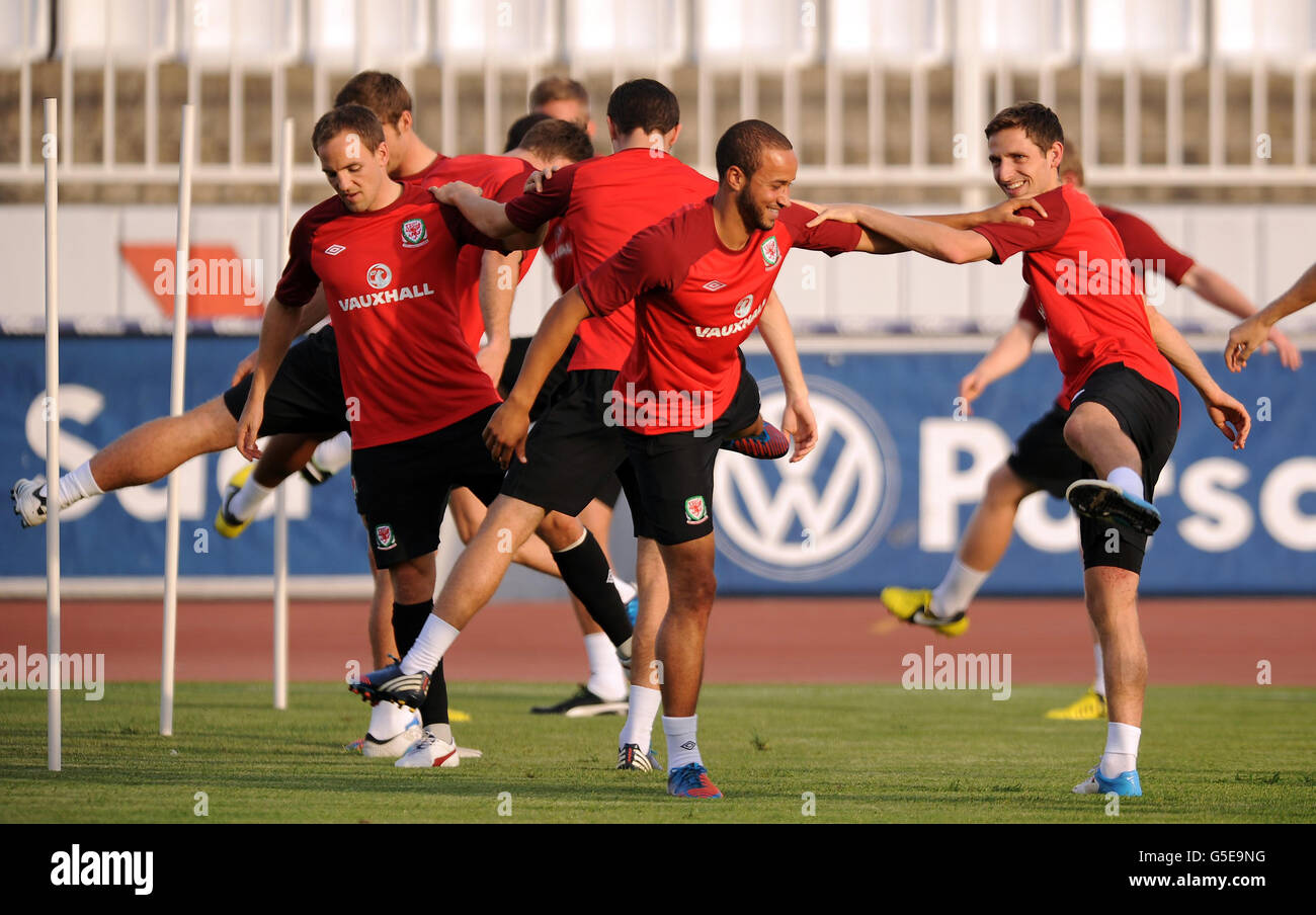 Soccer - 2014 FIFA World Cup - Qualifier - Group A - Sebia v Wales ...