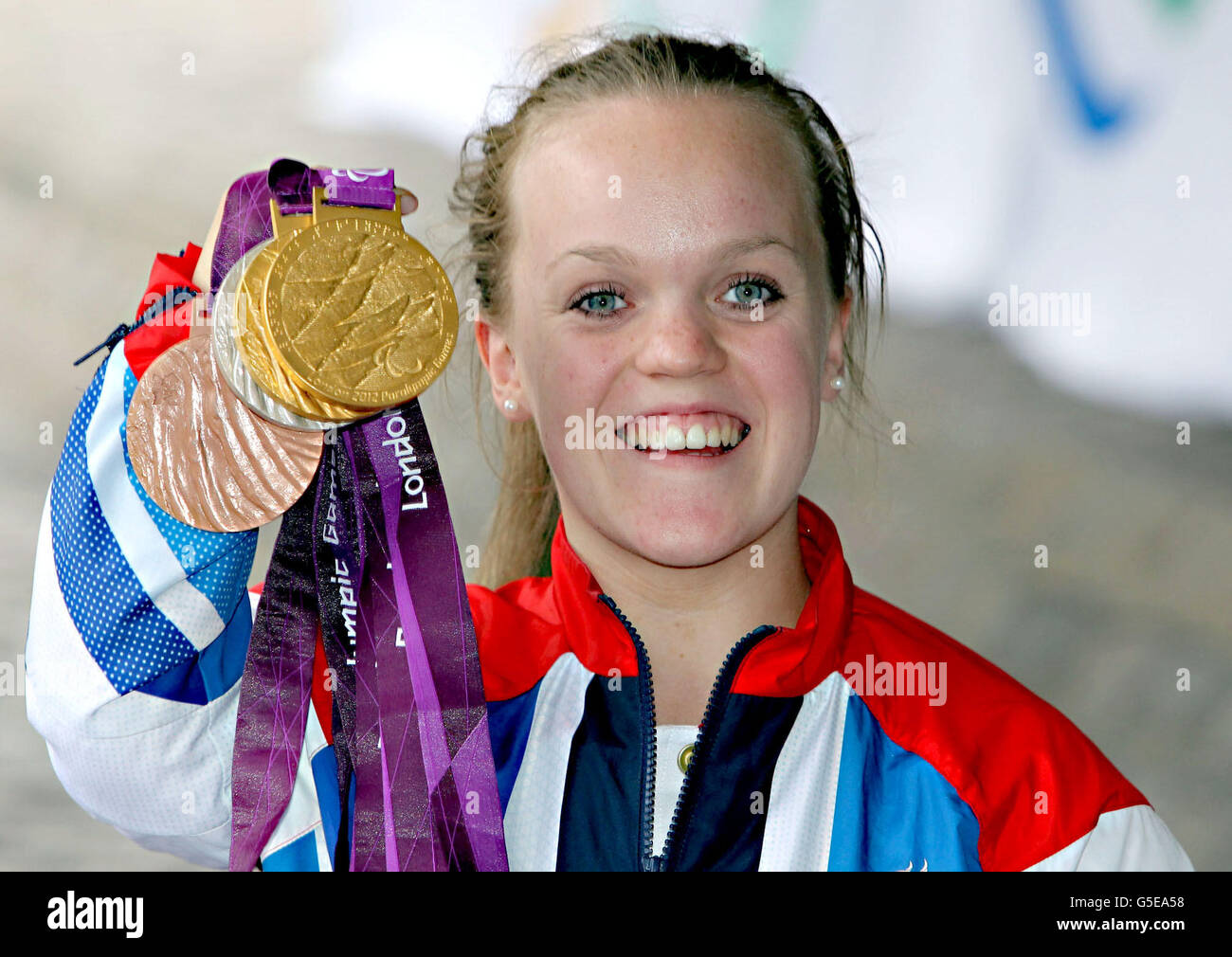 Ellie simmonds medals hi-res stock photography and images - Alamy