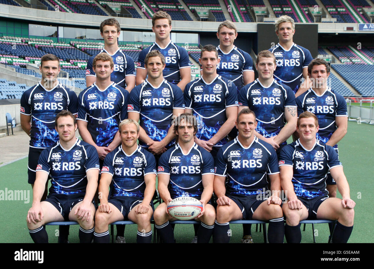 Scotland 7s team group murrayfield stadium hi-res stock photography and ...