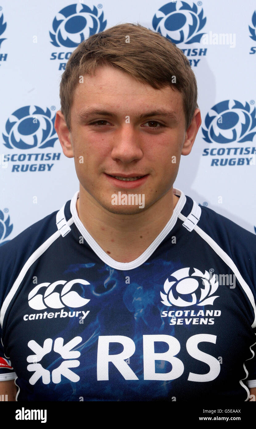 Rugby Union - Scotland 7's Photocall - Murrayfield Stock Photo - Alamy