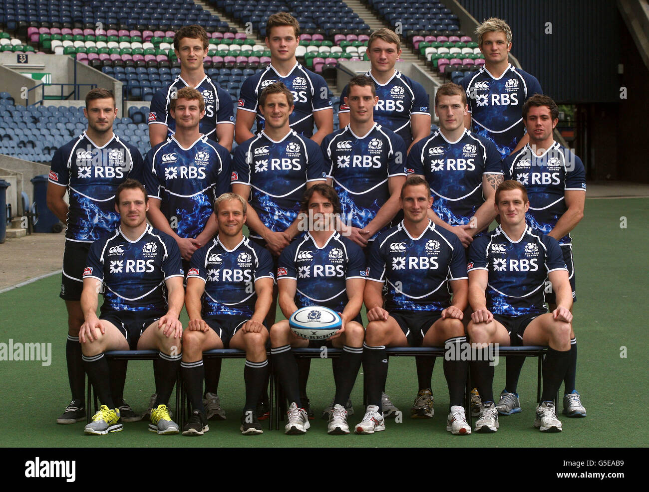 Scotland 7s team group murrayfield stadium hi-res stock photography and ...
