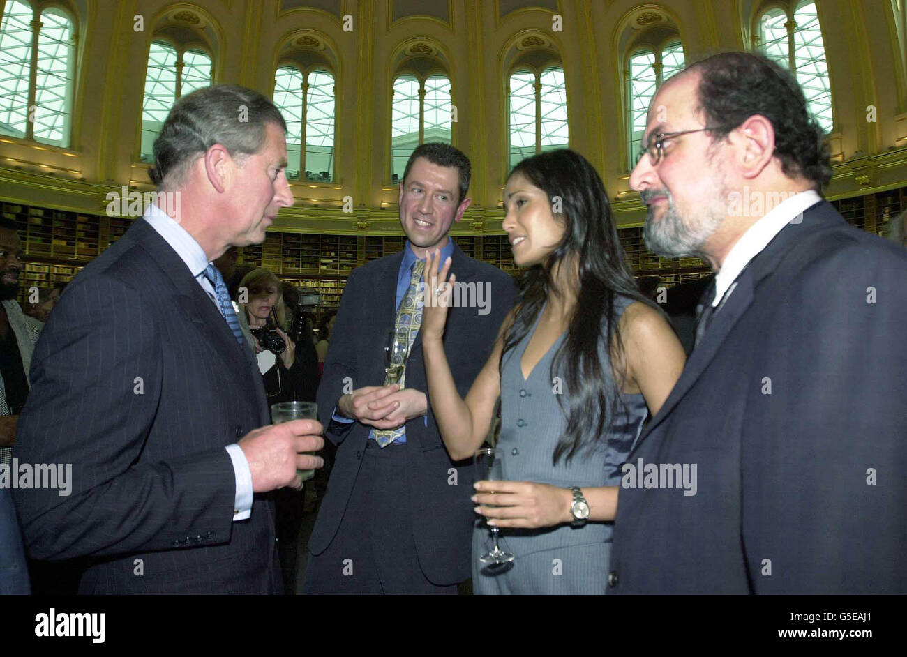 London Prince Charles British Library Stock Photo - Alamy