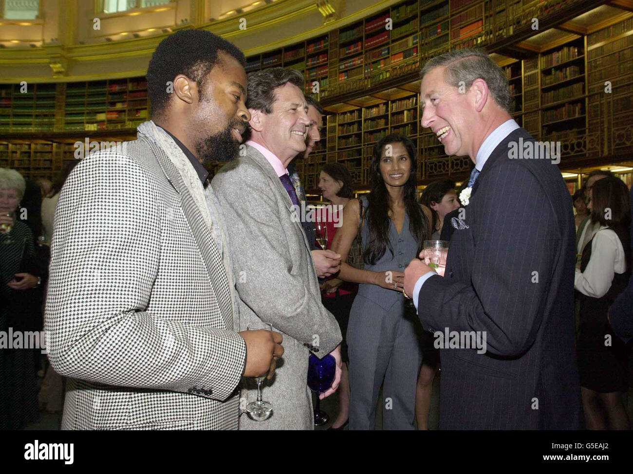 London Prince Charles British Library Stock Photo - Alamy