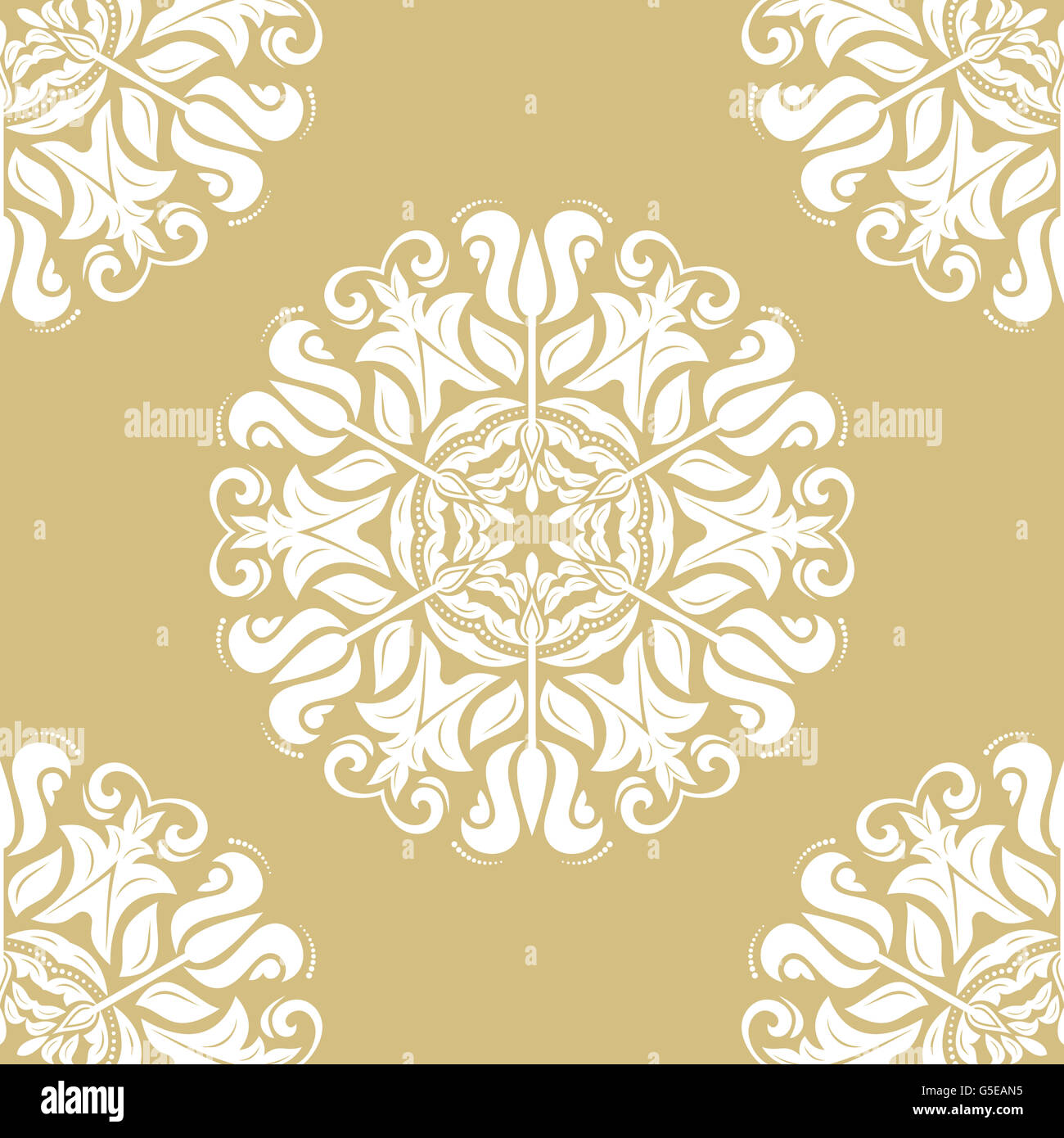 Seamless Wallpaper in the Style of Baroque Stock Photo - Alamy