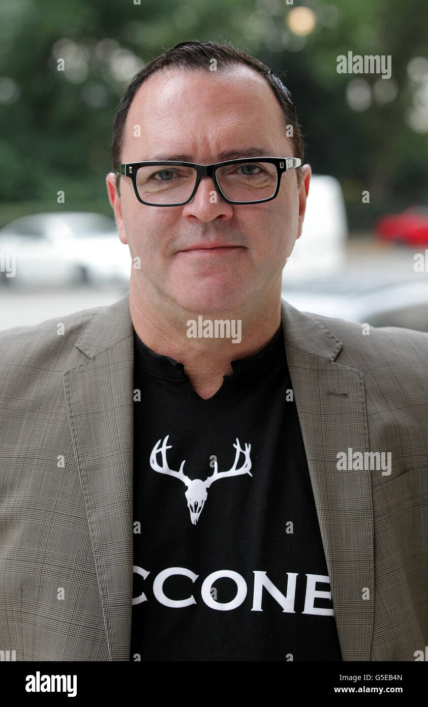 Christopher Ciccone arrives for the Nico Didonna Spring/Summer 2013 ...