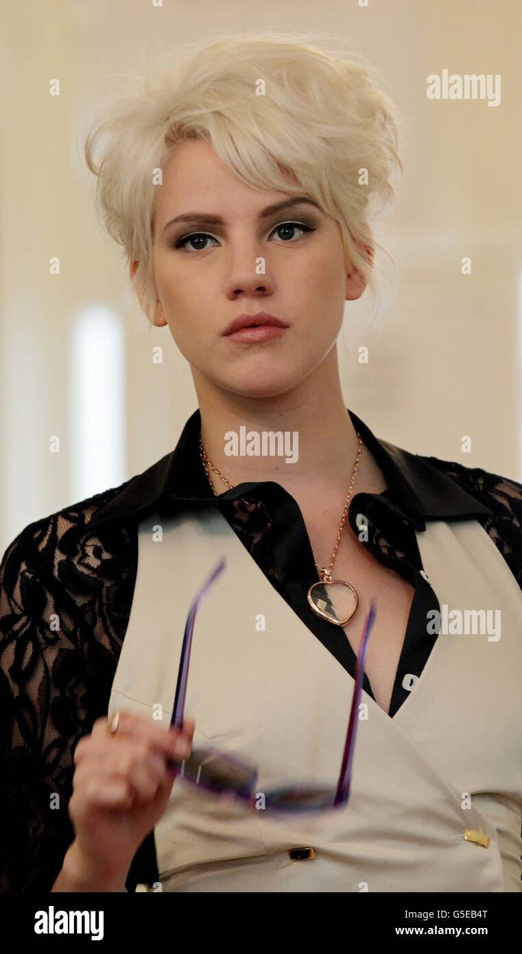 A model on the catwalk during the Nico Didonna Spring/Summer 2013 show ...