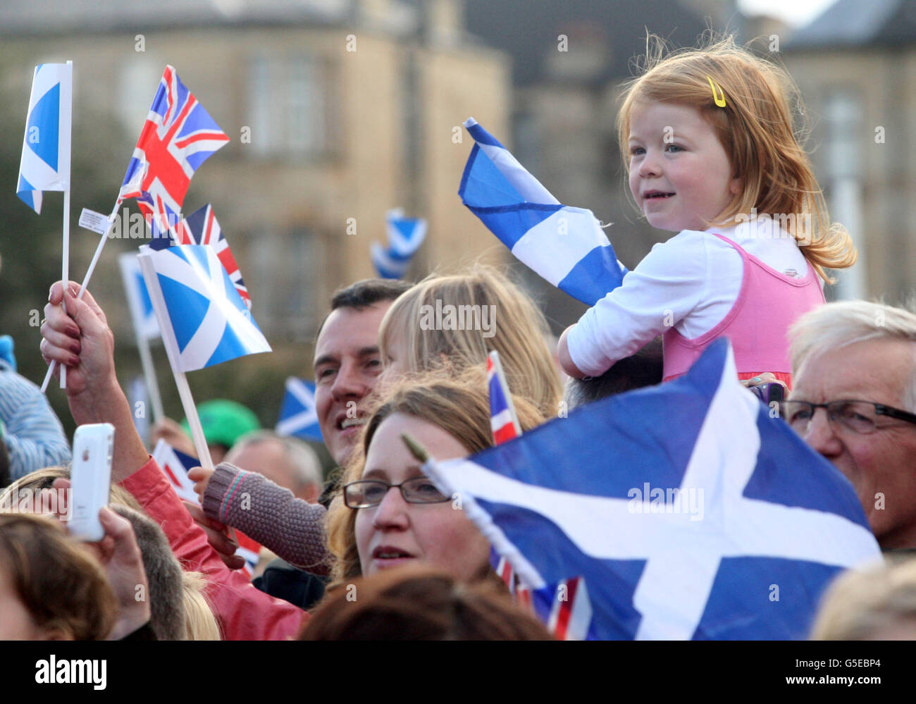 Scots olympics parade hi-res stock photography and images - Alamy