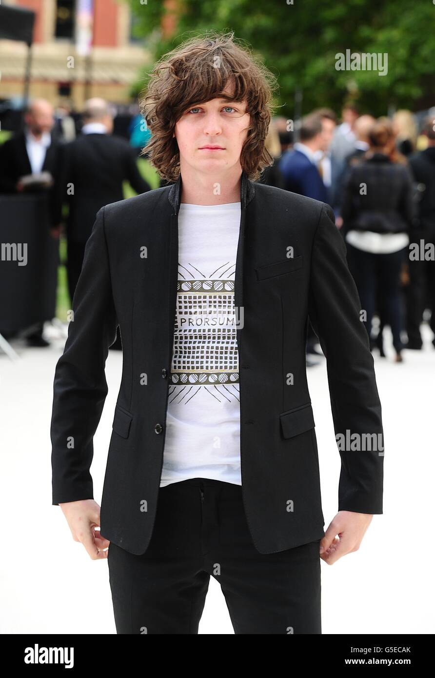 George craig arriving for the show at kensington gardens hi-res stock ...