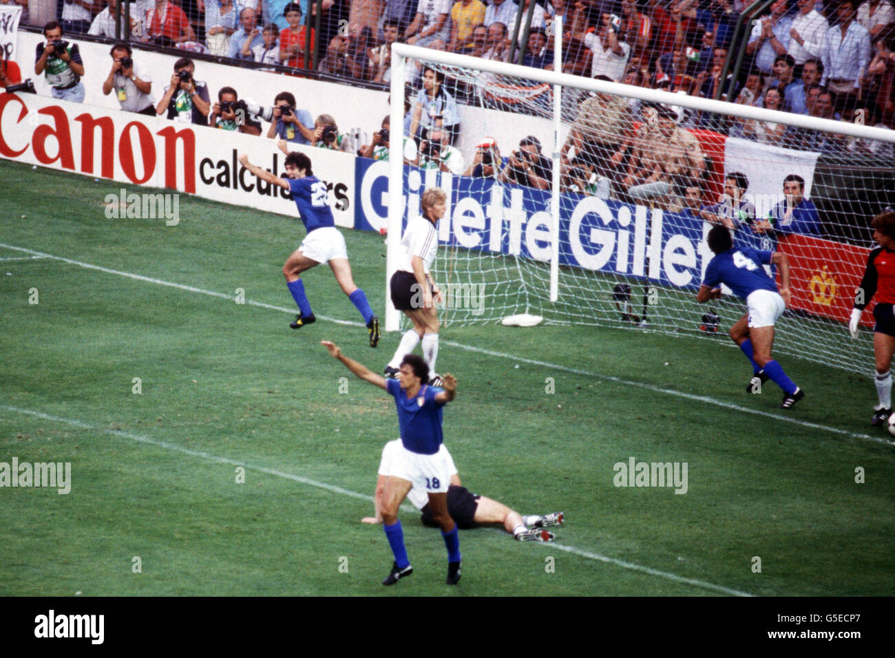 Soccer - FIFA World Cup Final 1982 - Italy v West Germany - Santiago ...
