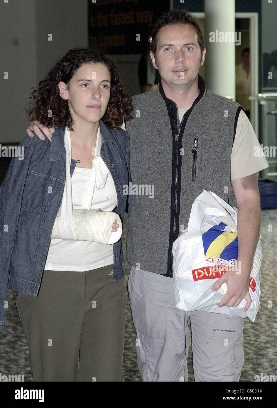 G8 protesters Nicola Doherty, 27, and boyfriend Richard Moth, 32 ...