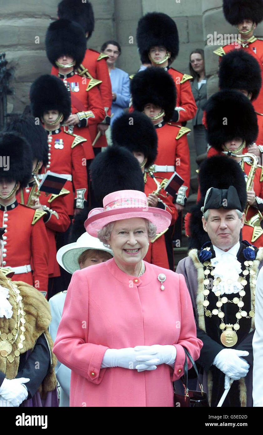 Queen berwick visit hi-res stock photography and images - Alamy