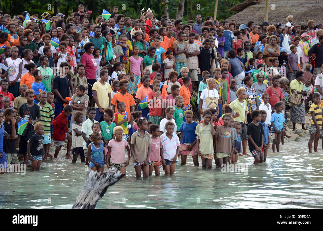 Royal tour of the Far East and South Pacific - Day Seven Stock Photo ...