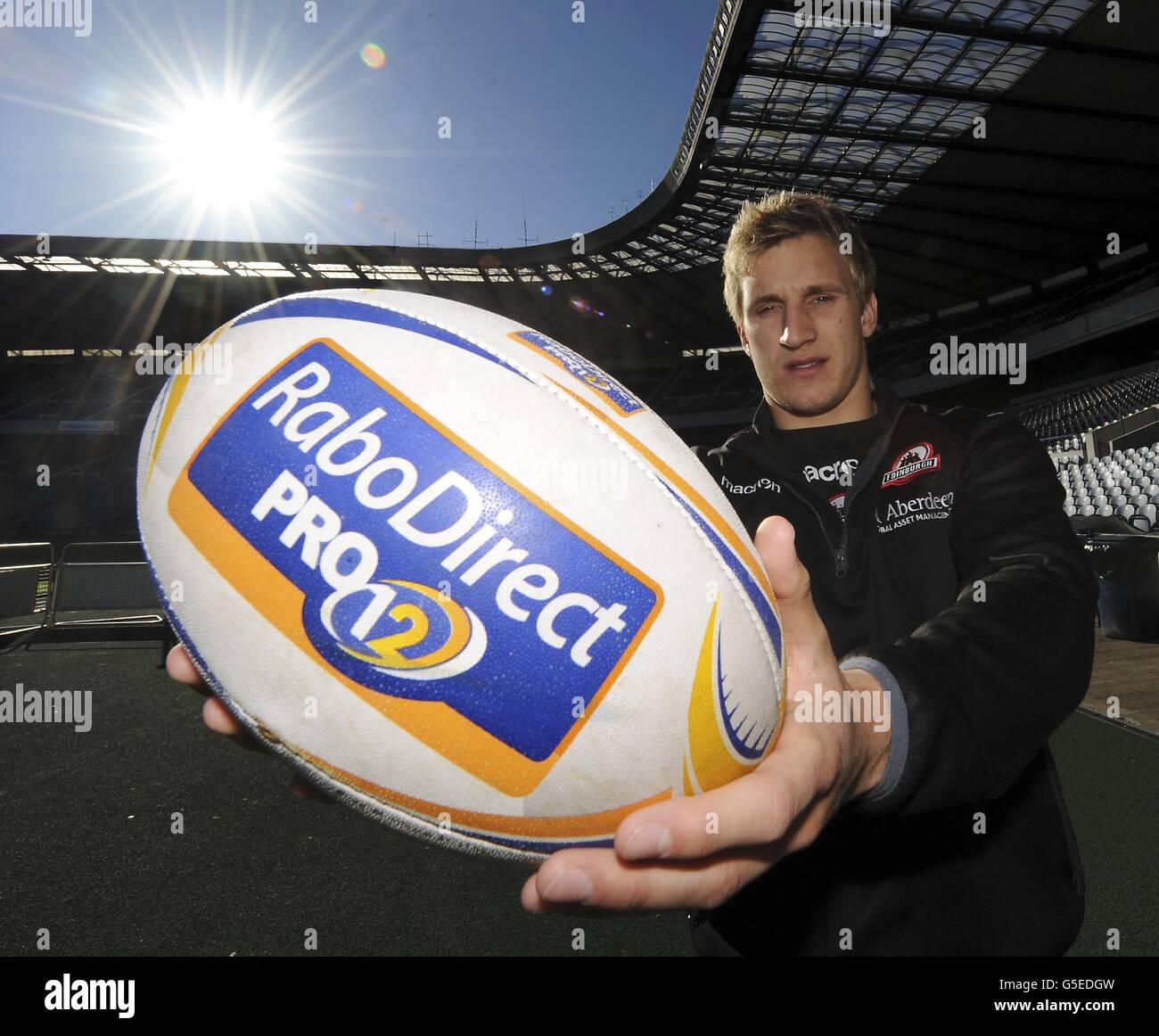 Rugby Union - Edinburgh Team Announcement - Murrayfield. Edinburgh's ...