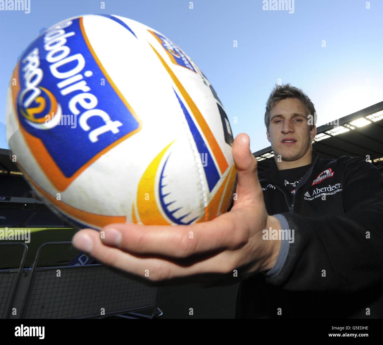 Rugby Union - Edinburgh Team Announcement - Murrayfield. Edinburgh's ...