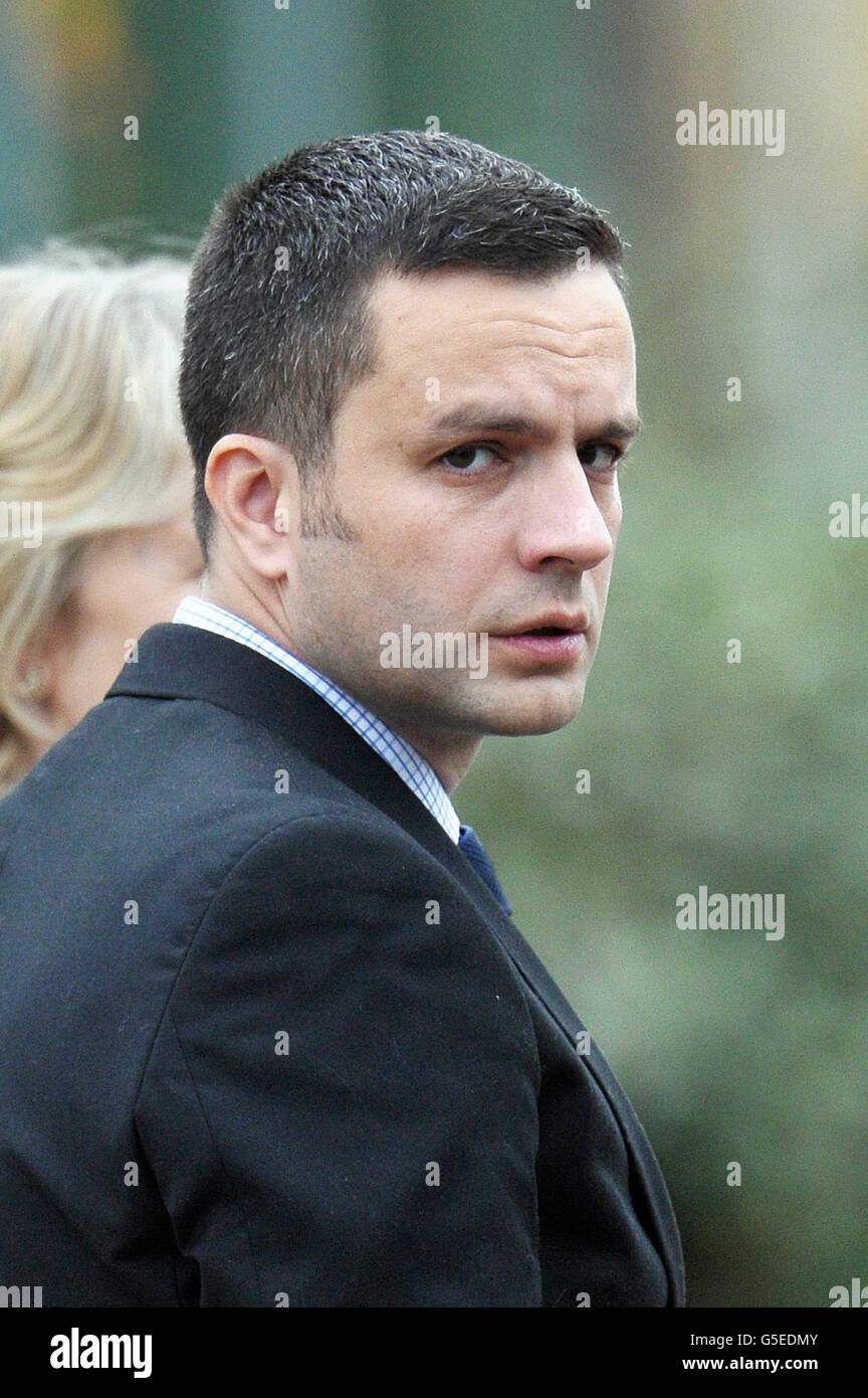 Adam Gutteridge court case Stock Photo - Alamy