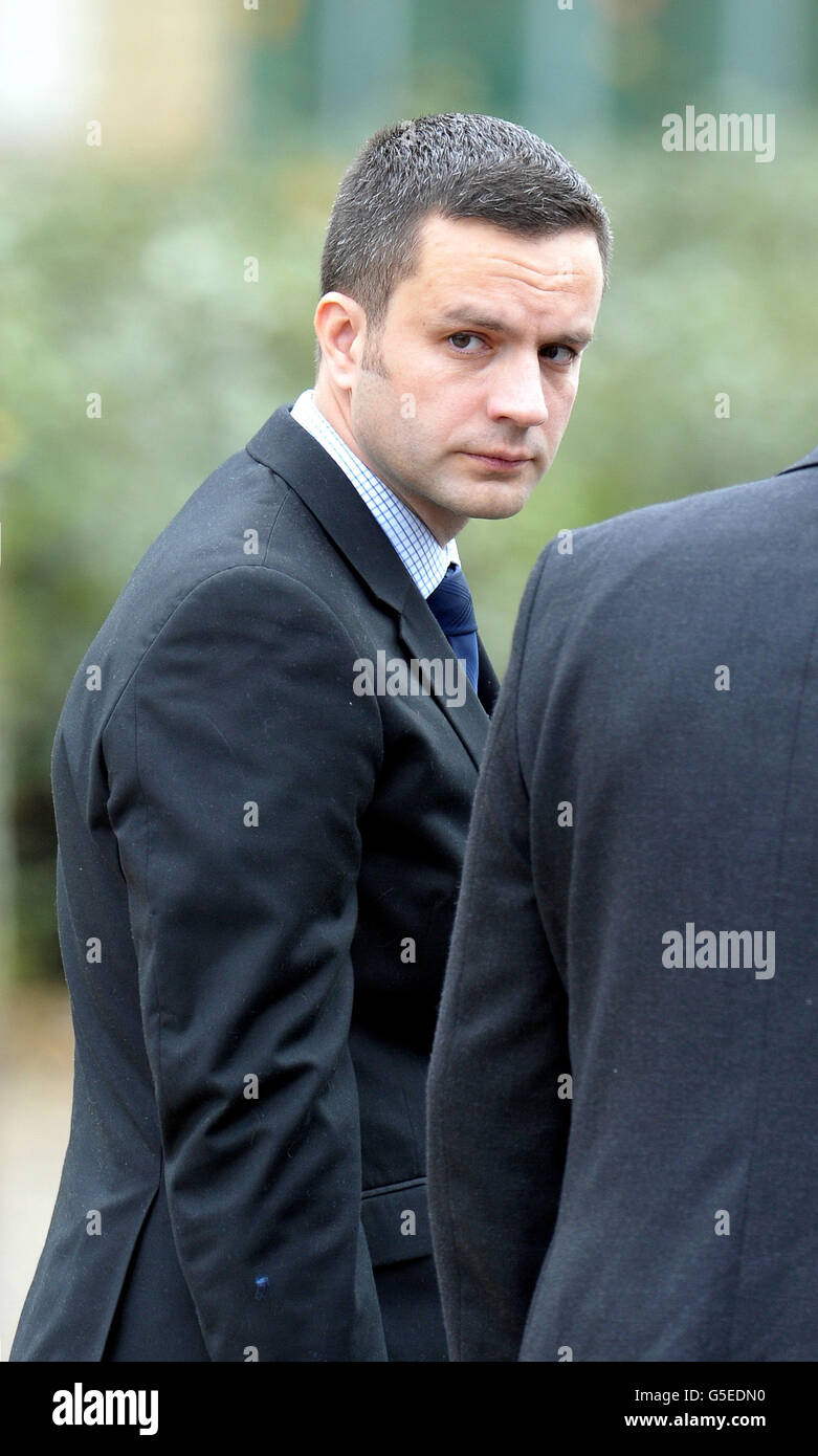 Adam Gutteridge court case Stock Photo - Alamy