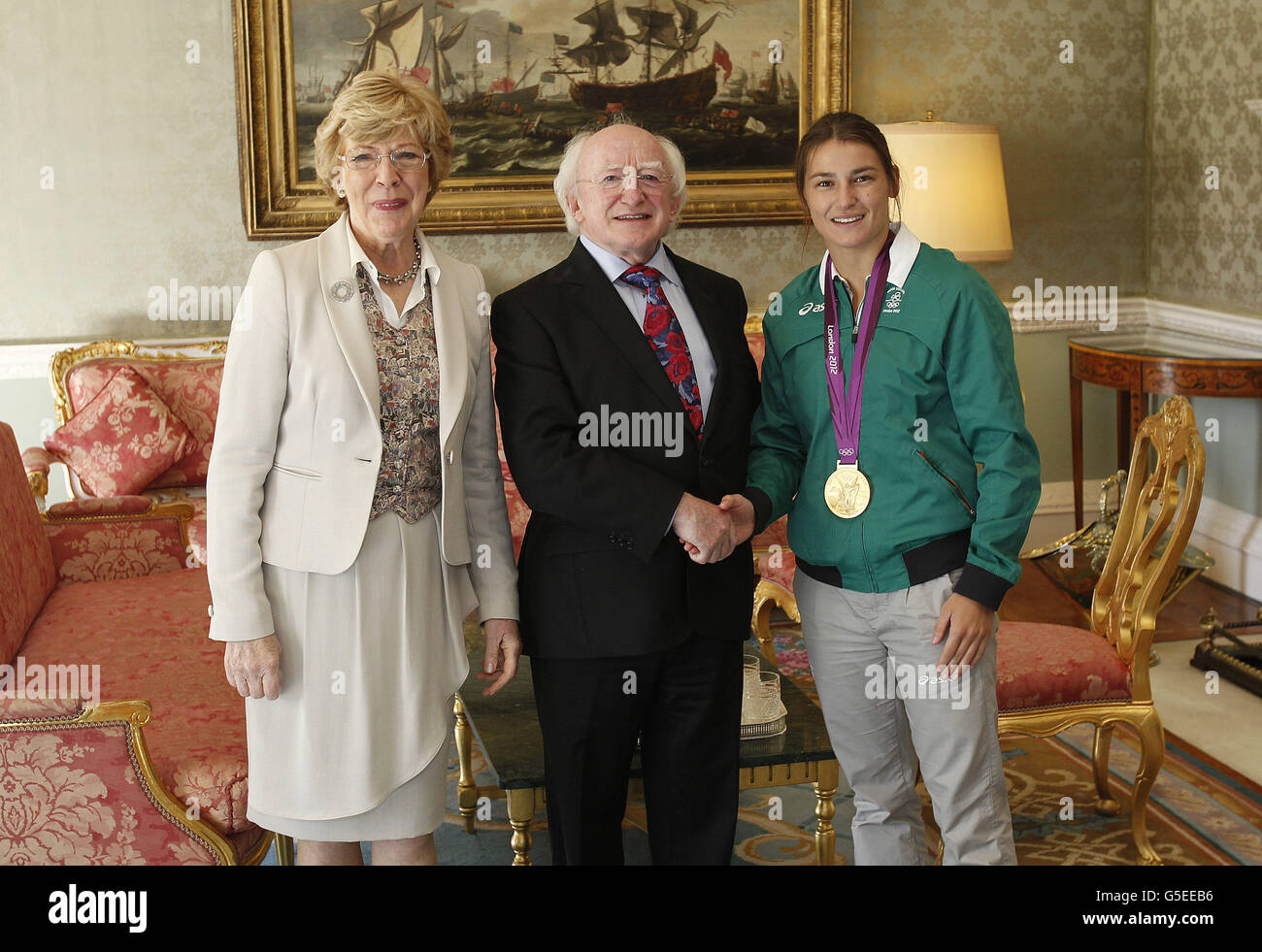 Irish Olympic Team official function Stock Photo - Alamy