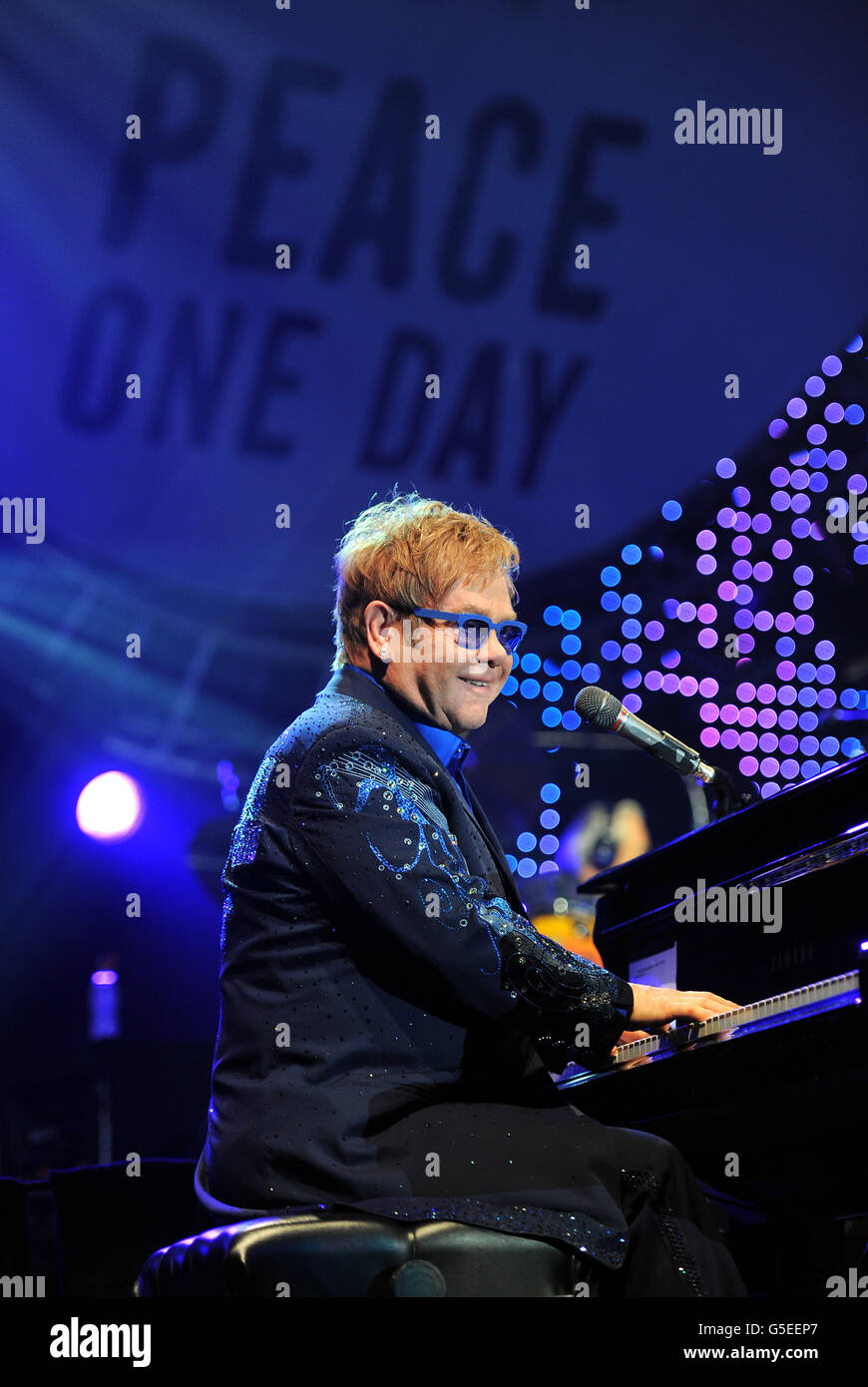 Peace One Day Concert - London Stock Photo - Alamy