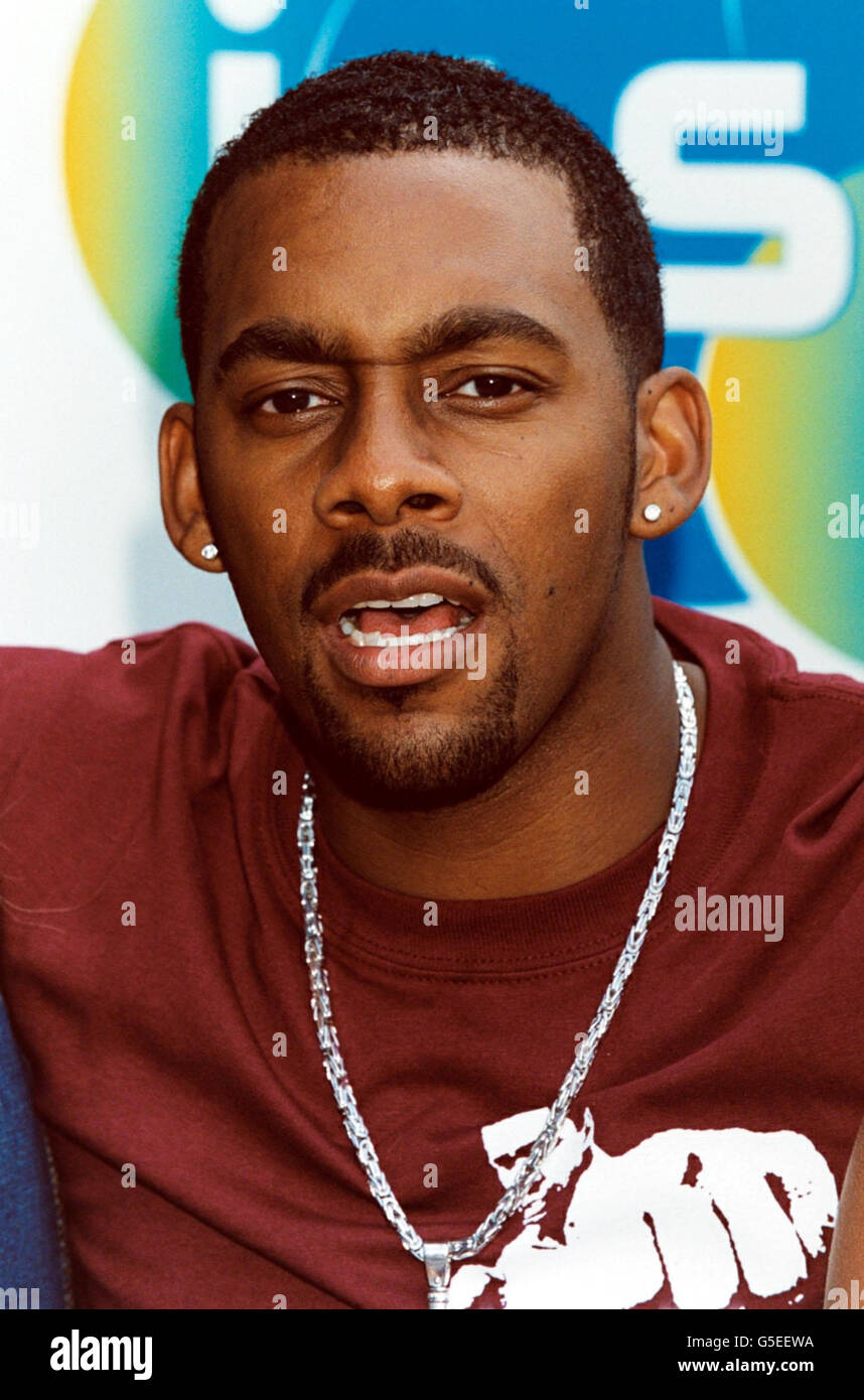 MTV presenter Richard Blackwood during the final auditions for 'is she ...