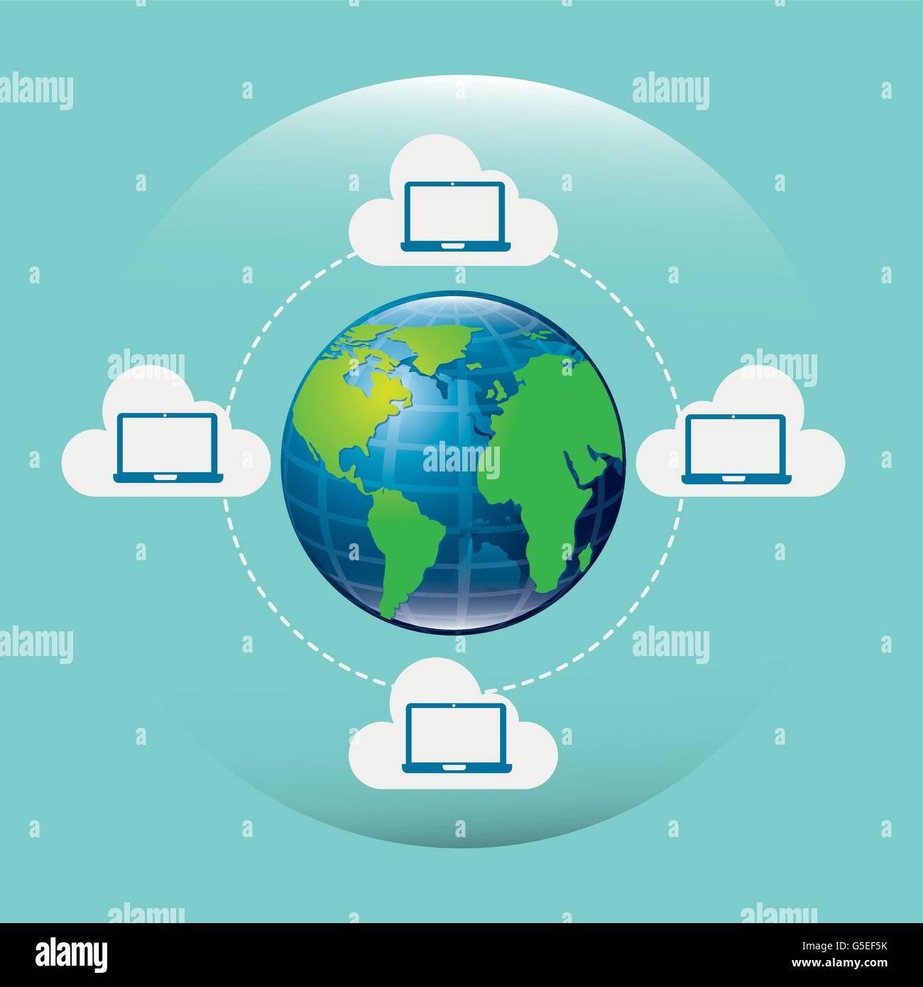 cloud computing design Stock Vector Image & Art - Alamy