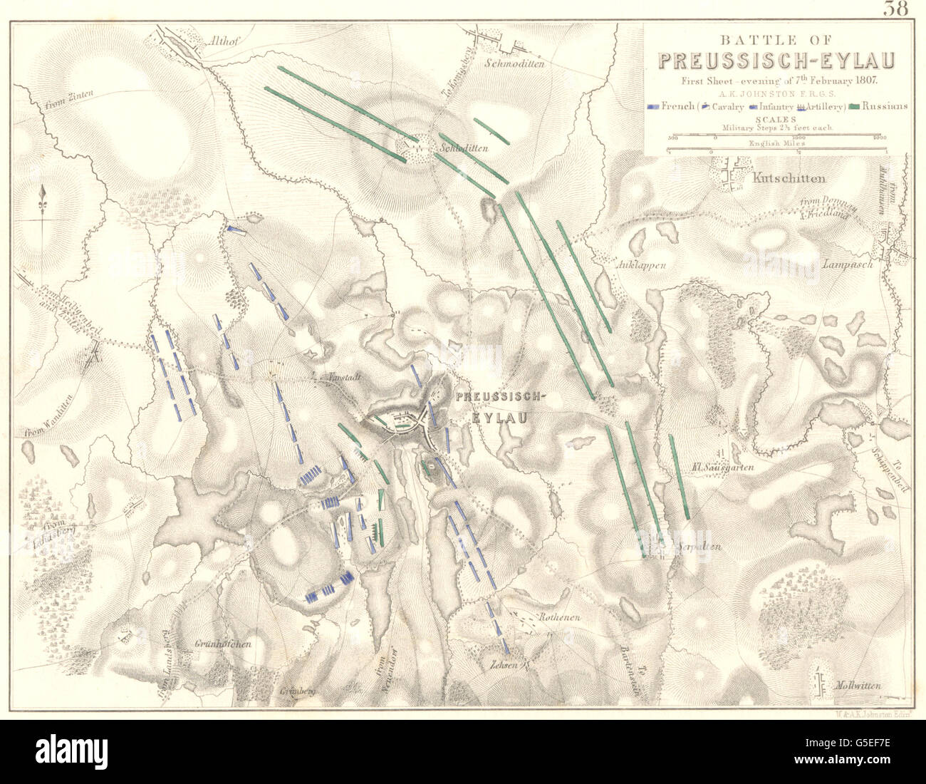 The battle of eylau 1807 hi-res stock photography and images - Alamy