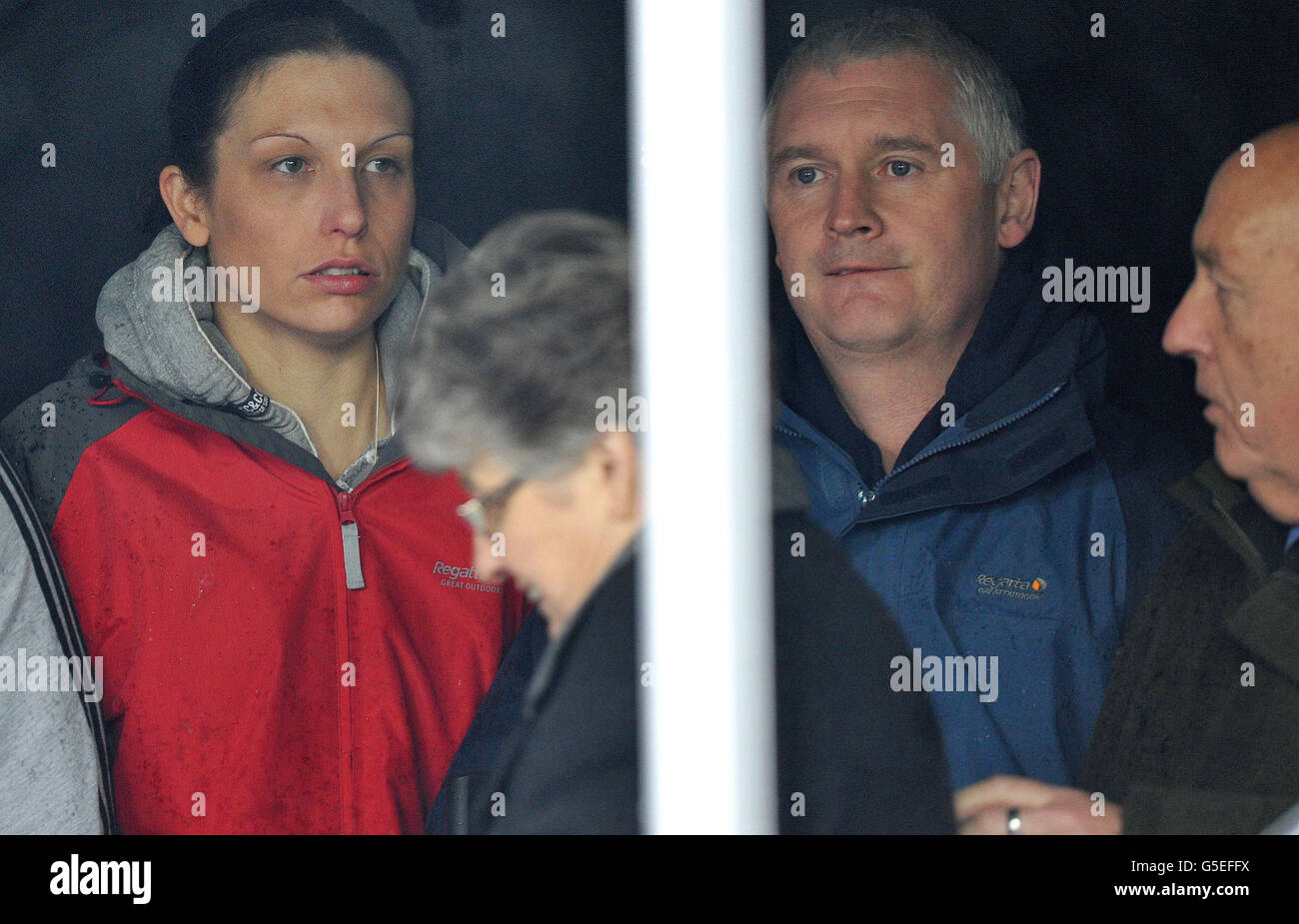 Pc fiona bones parents paul right and june second left hi-res stock ...
