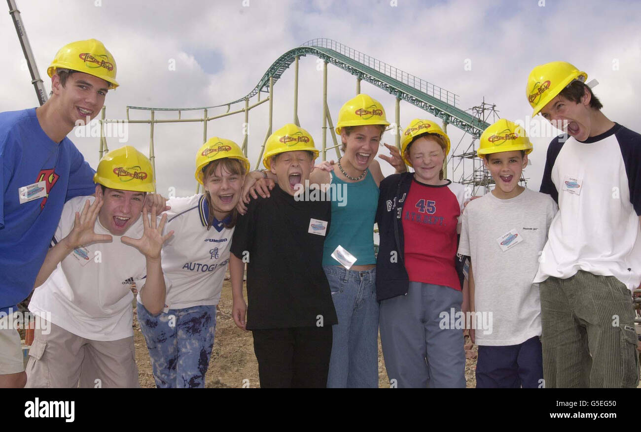 Eight teenage winners of a competition to sit on G-Force, an advisory ...