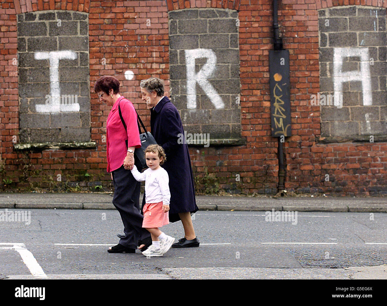 IRA Graffiti Ulster Stock Photo - Alamy