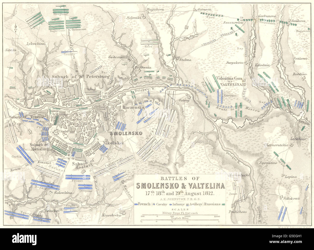 18th century map russia hi-res stock photography and images - Alamy