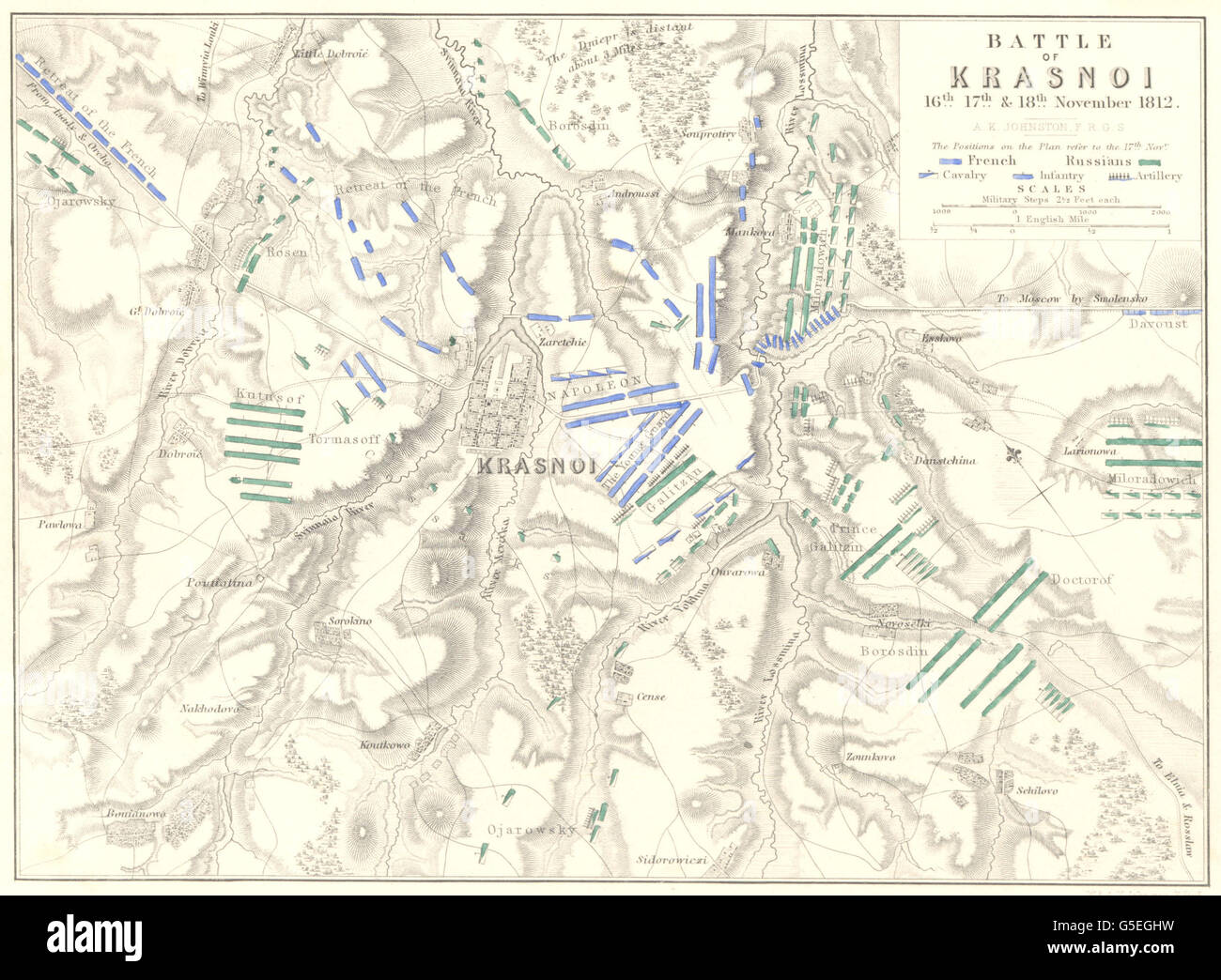 18th century map russia hi-res stock photography and images - Alamy