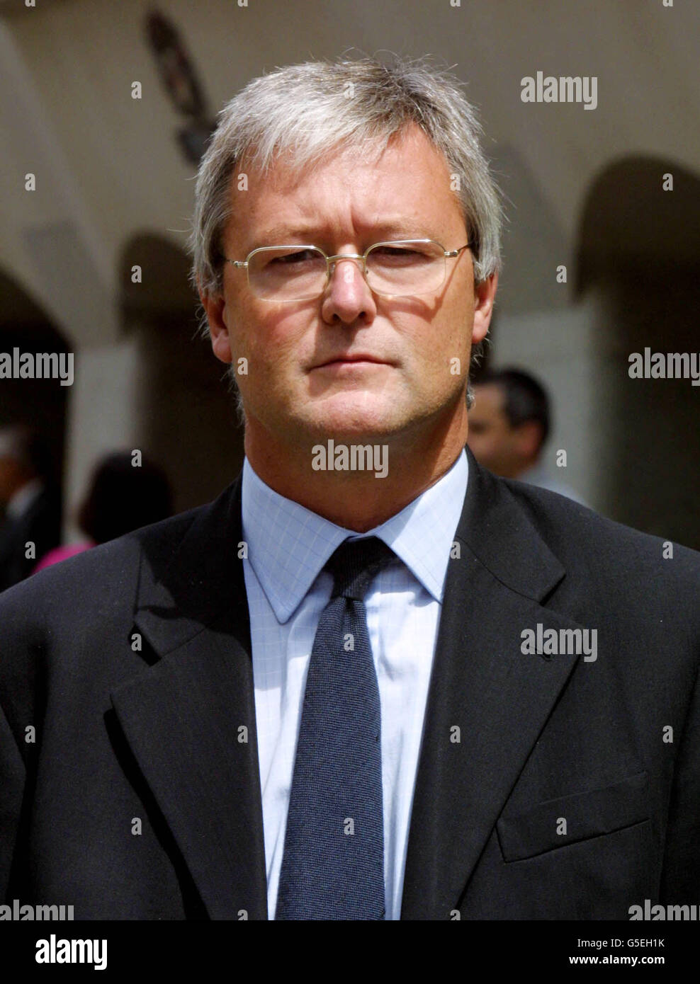 Editor of Hello! magazine, Phil Hall leaving the Old Bailey, in the ...