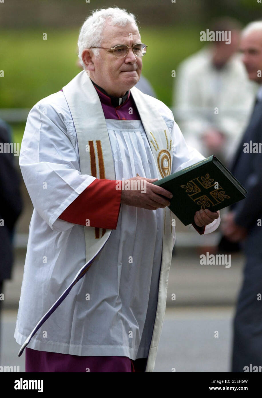 Cardinal Winning Funeral Clancy Stock Photo - Alamy