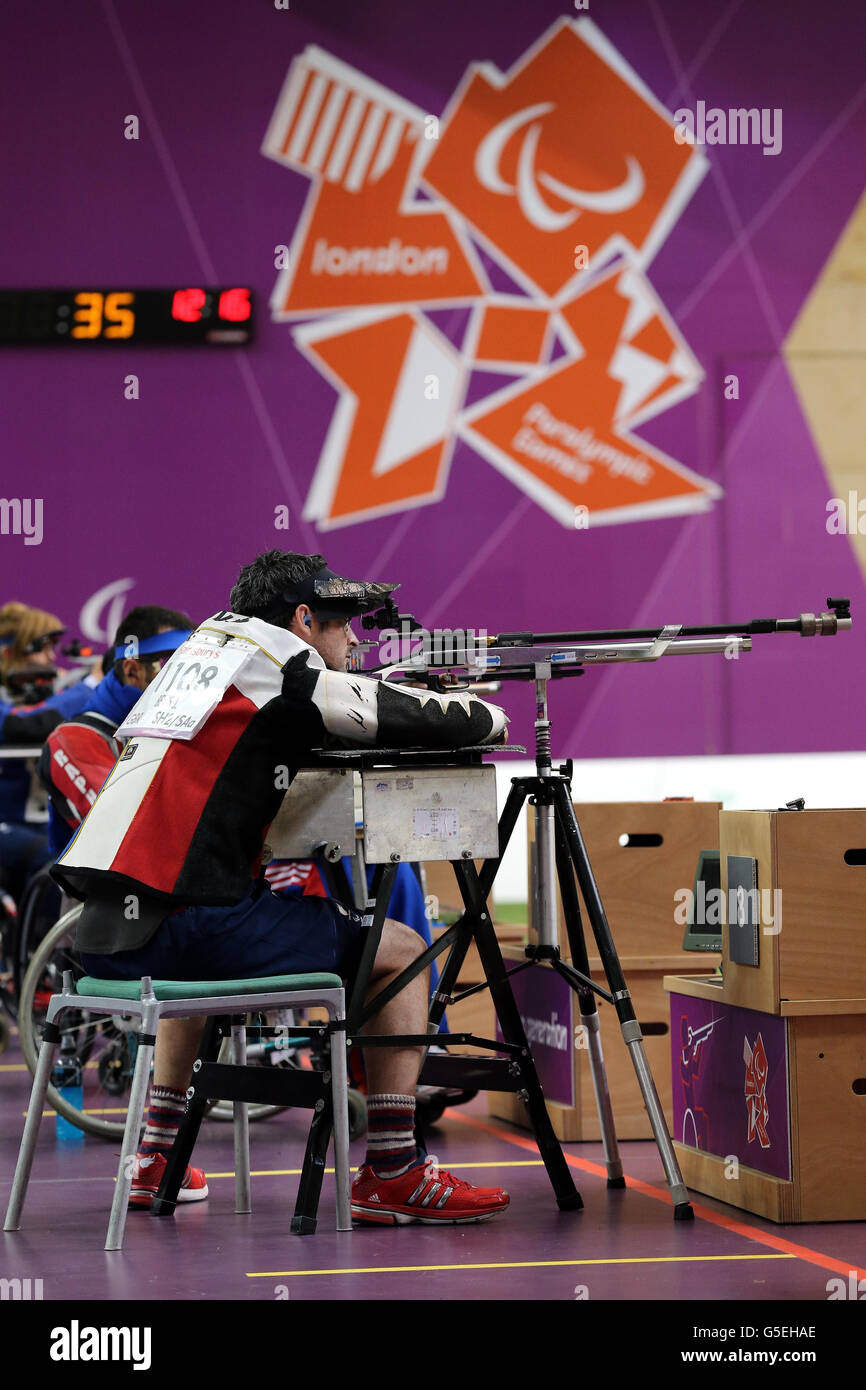 London Paralympic Games - Day 3. Great Britain's James Bevis in action ...