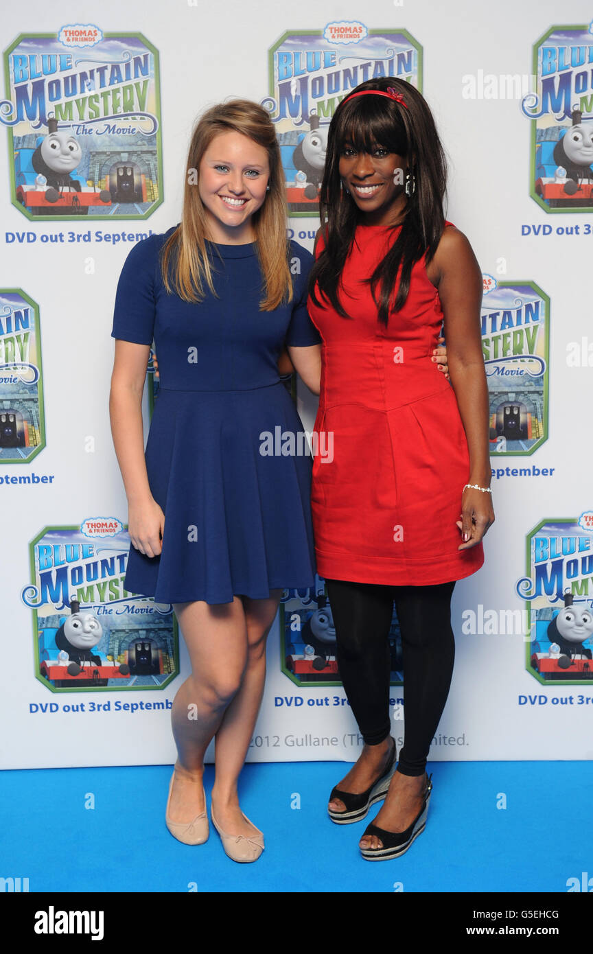Presenters of Channel 5's Milkshake Olivia Birchenough (left) and Kemi ...