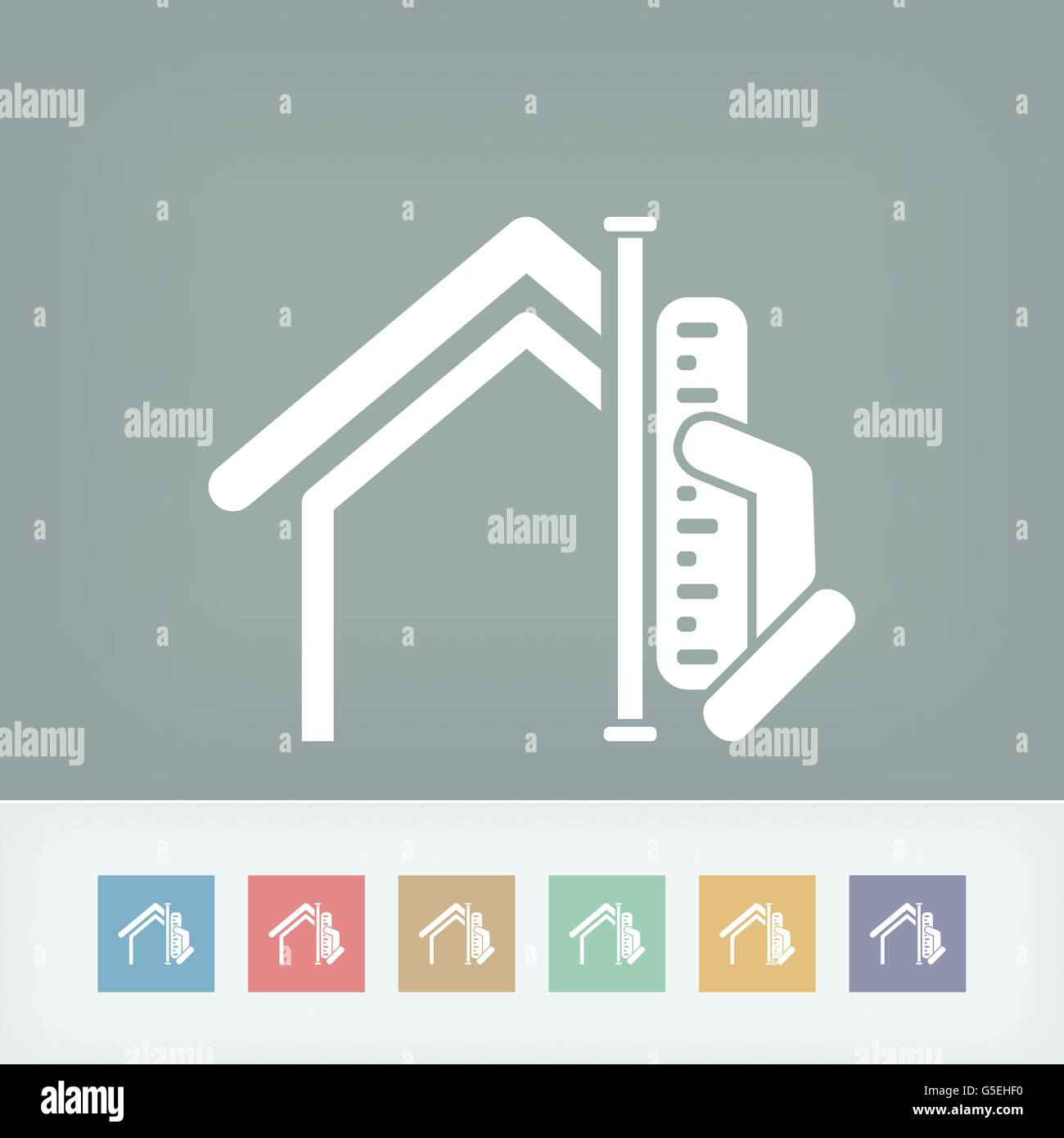 Ruler with measures Stock Vector Images - Alamy