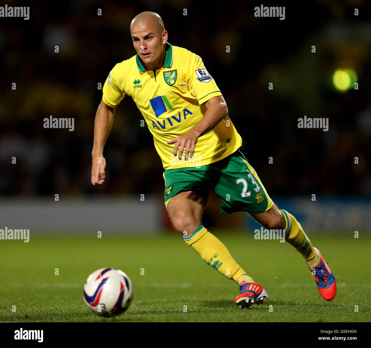 Norwich citys marc tierney in action hi-res stock photography and ...