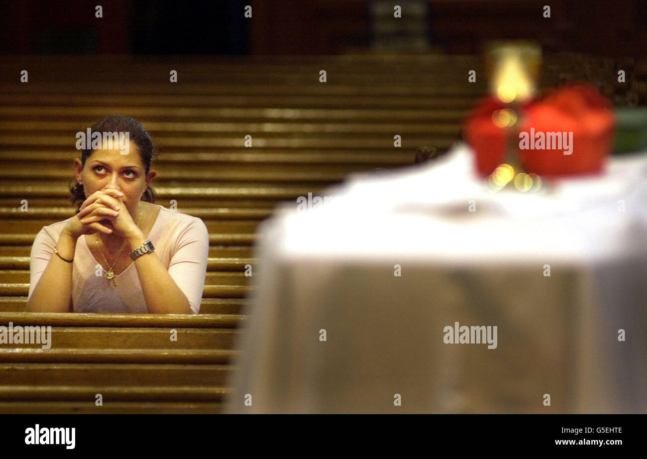 The coffin of cardinal thomas winning at st andrews cathedral hi-res ...