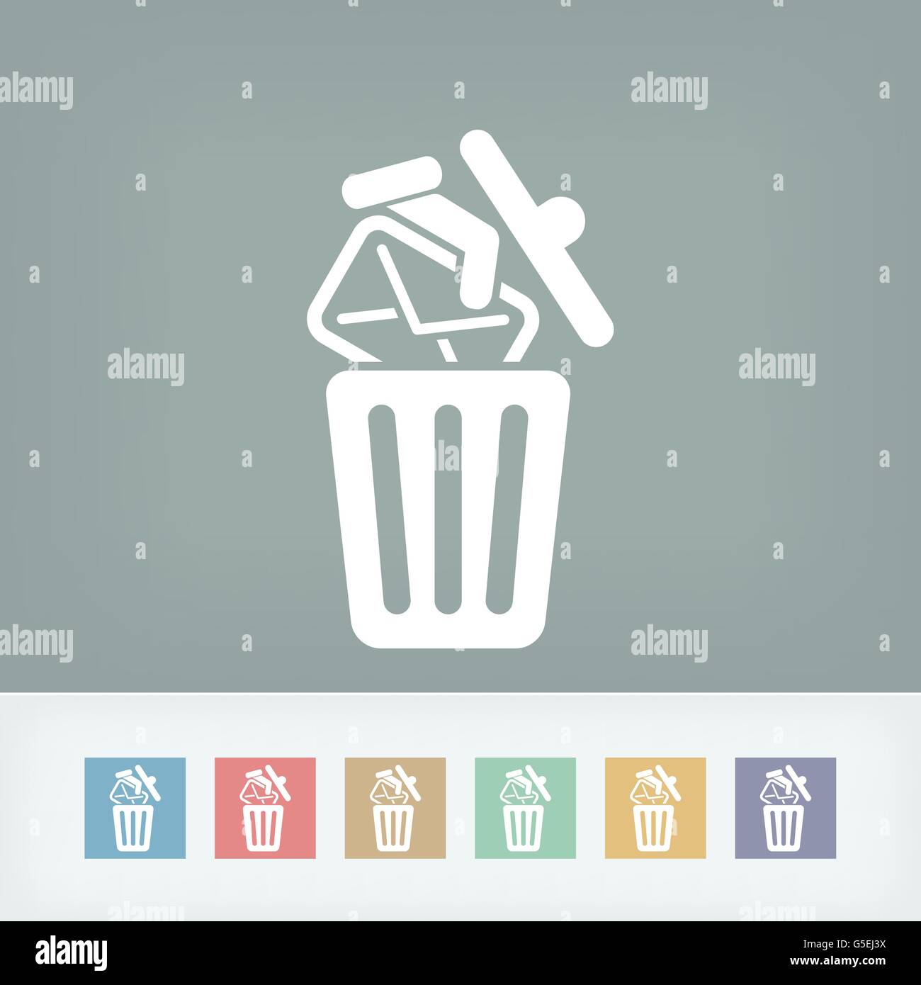 Waste mail Stock Vector Images - Alamy
