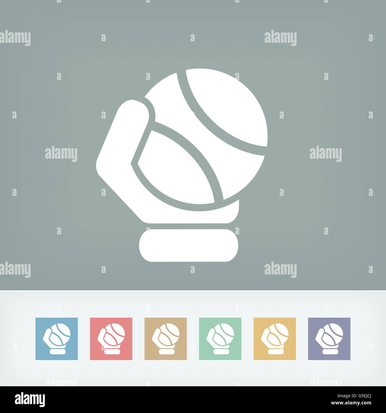 Tennis ball icon Stock Vector Image & Art - Alamy