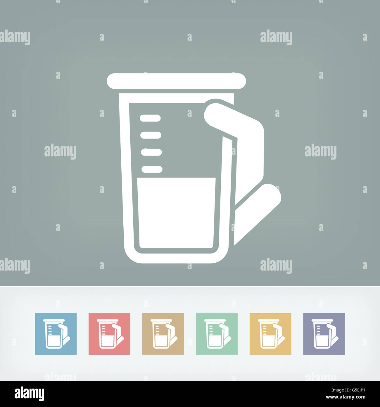 Chemicals container lab Stock Vector Images - Alamy