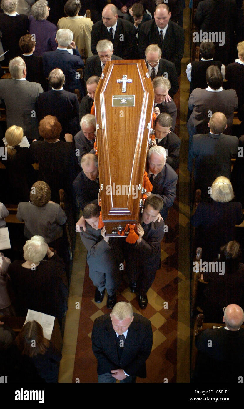 Glsagow Cardinal Winning funeral Stock Photo - Alamy